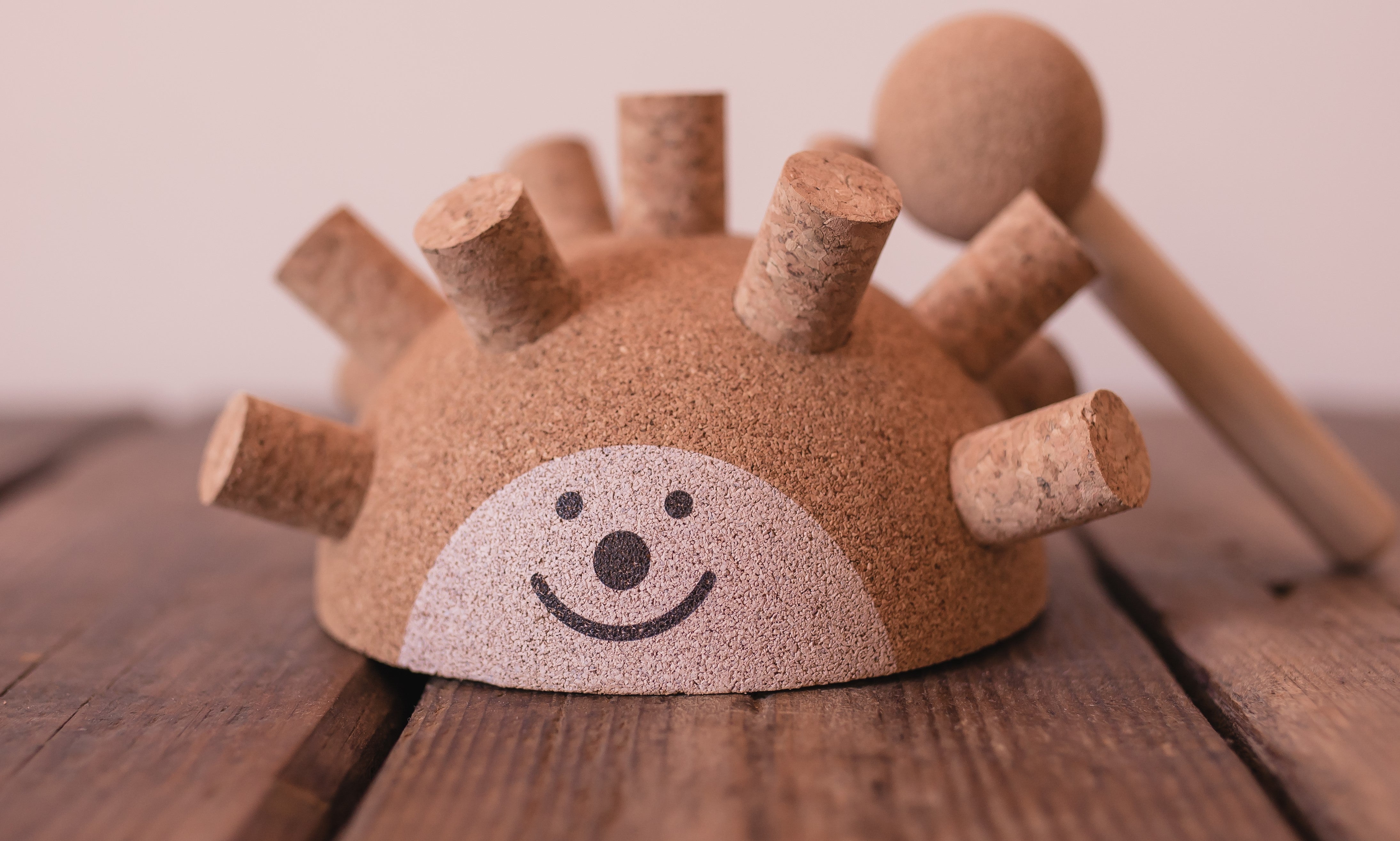 elou Hedgehog Cork Toy | Tollers – TollersToys